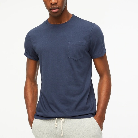 J. Crew Factory | Shirts | Nwt Jcrew Factory Washed Jersey Pocket Tee ...